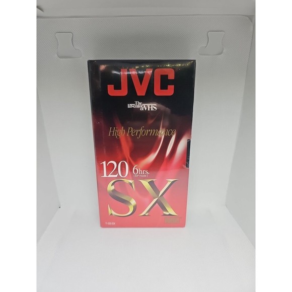 JVC | Media | Jvc High Performance 2 6 Hr Sx Vhs New | Poshmark